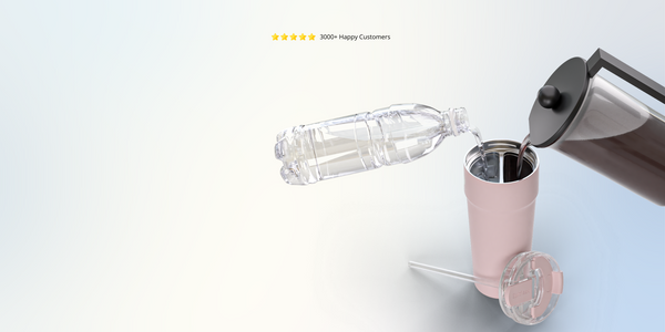 Dual-chamber 30oz Stainless Steel Tumbler / Insulated Water bottle