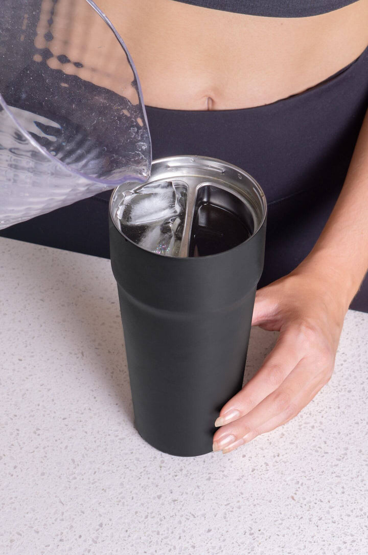 Splitflask Dual Chamber Vacuum Insulate Travel Mugs For Coffee & Water ...