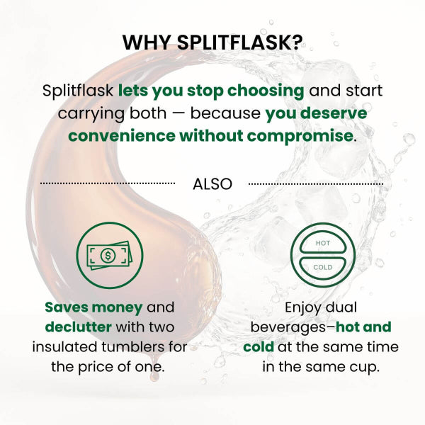 Splitflask Dual Chamber Vacuum Insulated Water bottles & Tumblers ...