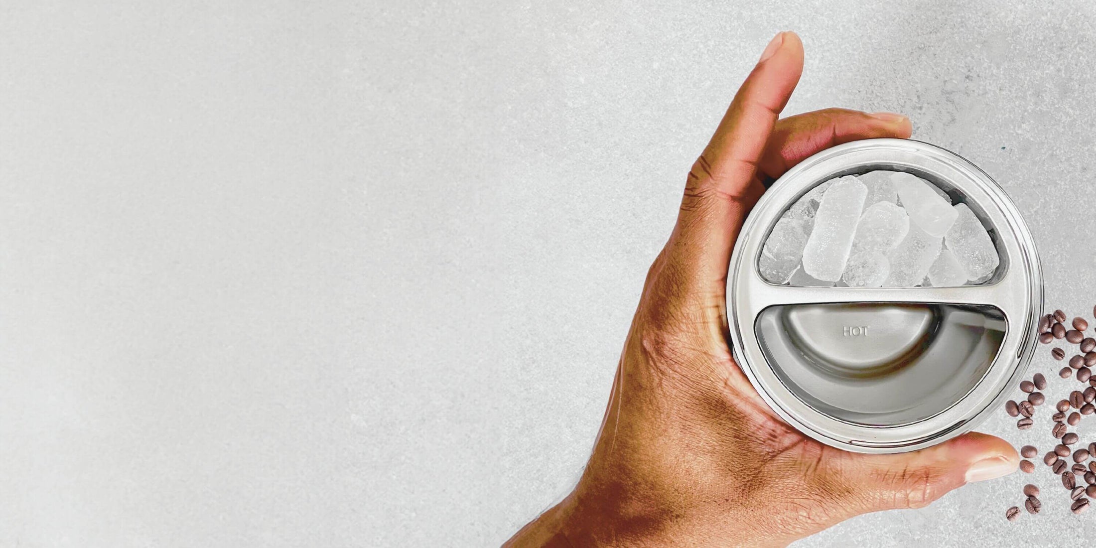 Dual-chamber 30oz Stainless Steel Tumbler / Insulated Water bottle