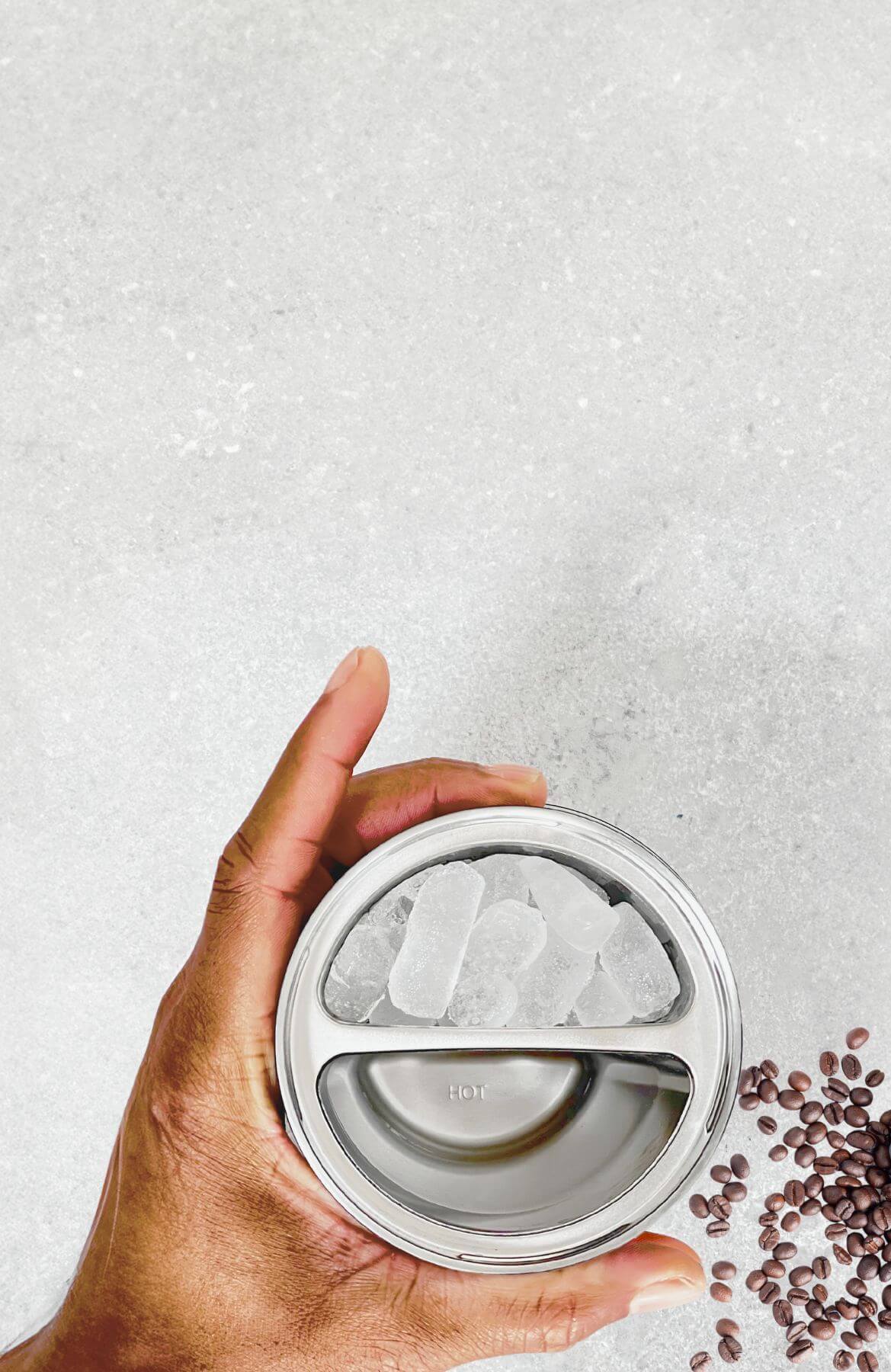 Dual-chamber 30oz Stainless Steel Tumbler / Insulated Water bottle