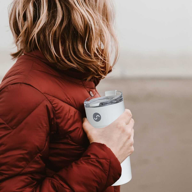 Dual-chamber 30oz Stainless Steel Tumbler / Insulated Water bottle